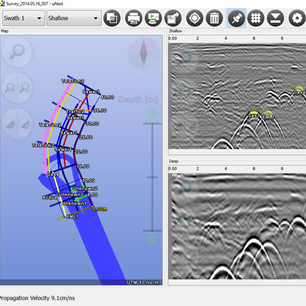 IDS uNext GPR Software | Accurate Instruments