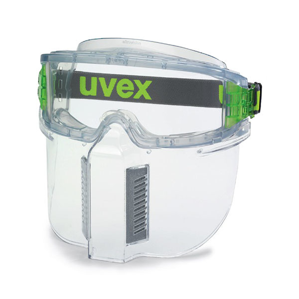 Uvex Ultravision Goggle with Lower Face Guard | Accurate Instruments